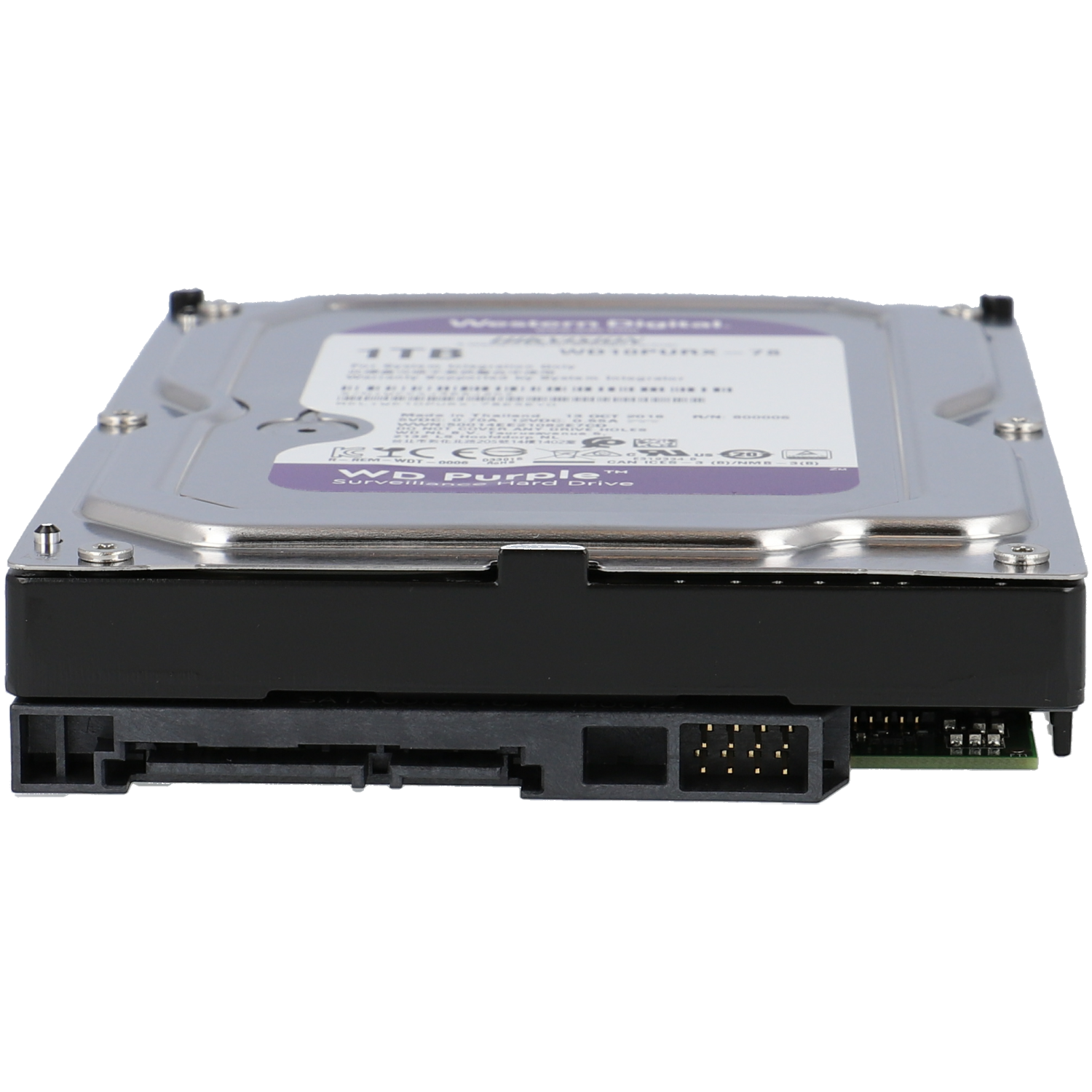 Disco duro WESTERN DIGITAL purple 1 tb - Ref:WD10PURX | OutletSeguridad